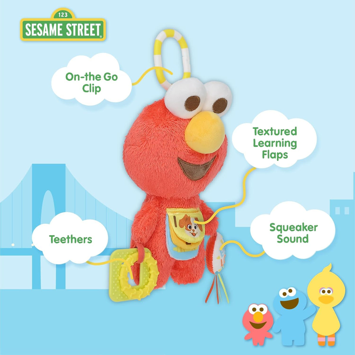 ELMO ACTIVITY TOY – Lucile Packard Children's Hospital Gift Shop